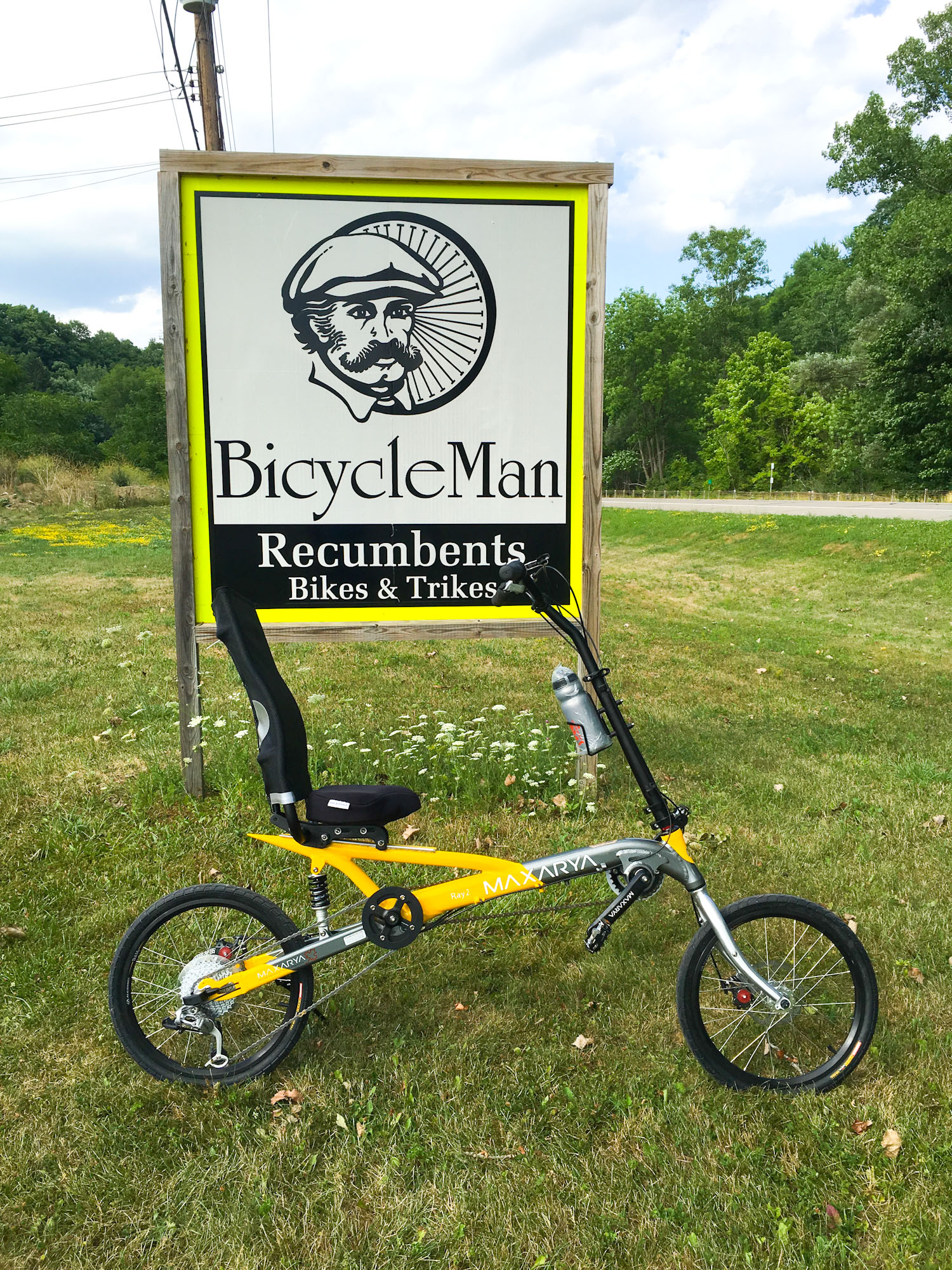 Maxarya Recumbents - Bicycle Man